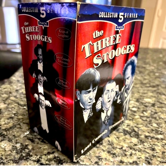 Media | Vintage 5pc The Three Stooges Vhs Boxed Set Tapes | Poshmark